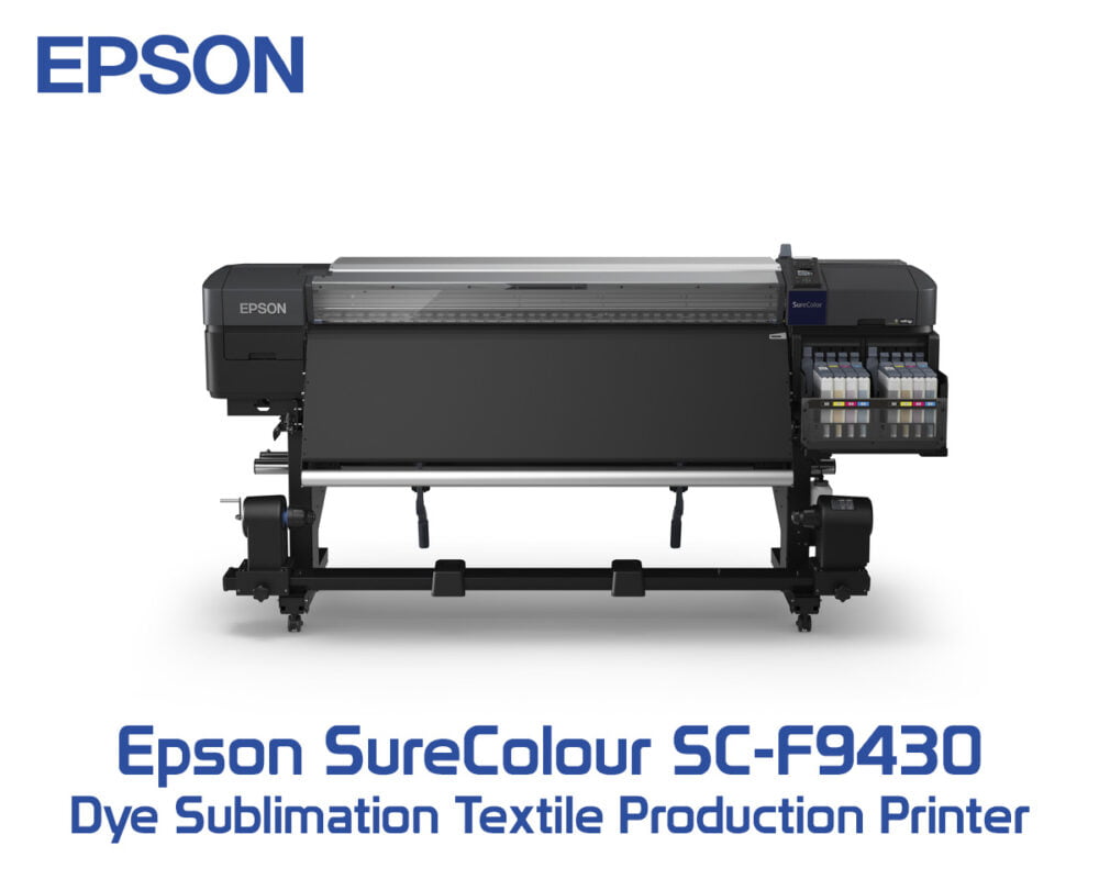 Epson SureColor SC-F9430 | Dye-Sublimation Textile Production Printer ...
