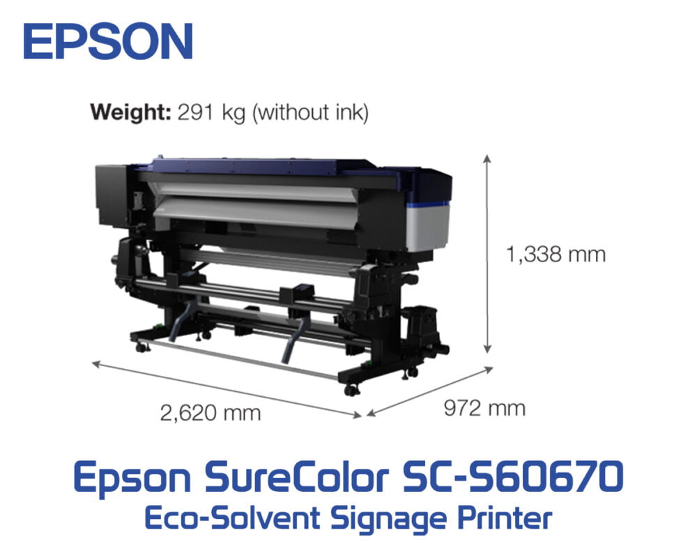 Epson SureColor SC-S60670 | Eco-Solvent Signage Printer - PT. Mulia ...